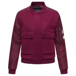 Navahoo Jacke 'Willstehaben 14' Damen Gr&ouml;&szlig;e XL bordeaux