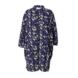Only Carmakoma Tunika 'CARYAYA' Damen Größe XXL royalblau / schwarz / weiß