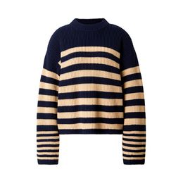 Y.A.S YAS Pullover 'YASRIGA' Damen Größe S marine / honig