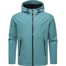 Ragwear Outdoor jacket male Blue size XXL