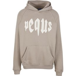 PEQUS Sweatshirt Herren Gr&ouml;&szlig;e L kitt / wei&szlig;