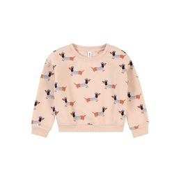 ABOUT YOU Sweatshirt 'Dorkas' Mädchen Größe 98/104 beige / mischfarben