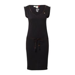 Ragwear Kleid 'SLAVKA' Damen Größe 44 schwarz Winterkleid