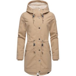 Ragwear Winter Jacket 'Canny' female Beige size 5XL