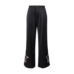 MONKI Hose Damen Größe 34 pink / schwarz