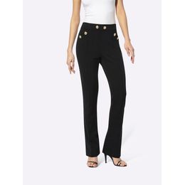 Heine Pants female Black size 50