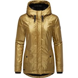 Ragwear Winter Jacket female Gold size S