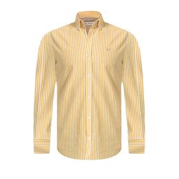 By Diess Collection Button Up Shirt male Yellow size XXL