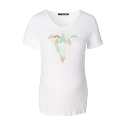 Supermom Umstand T-Shirt 'Henderson' Damen Gr&ouml;&szlig;e XXS beige / mint / apfel / wei&szlig;