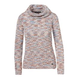 KOROSHI Pullover Damen Gr&ouml;&szlig;e L beige / chamois / hellblau