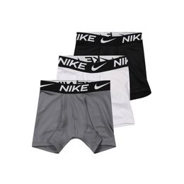 Nike Sportswear Boxershorts 'ESSENTIAL' Jungen Gr&ouml;&szlig;e 147/158 grau / schwarz / wei&szlig;