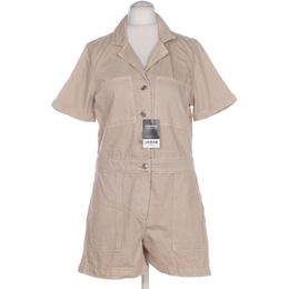 Mango Damen Jumpsuit/Overall, beige, Gr. 38