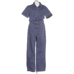 Zara Damen Jumpsuit/Overall, blau, Gr. 34