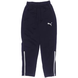 Puma Herren Stoffhose, marineblau, Gr. 128