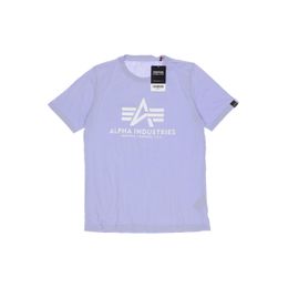 Alpha Industries Herren T-Shirt, hellblau, Gr. 164