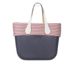 O bag Damen Handtasche, marineblau, Gr.