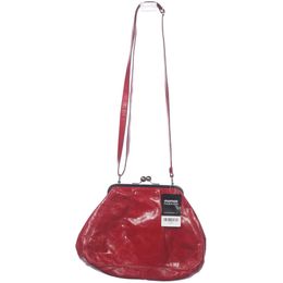 Volker Lang Damen Handtasche, rot, Gr.