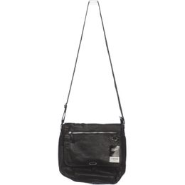 Borelli Damen Handtasche, schwarz, Gr.