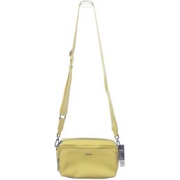 Calvin Klein Damen Handtasche, gelb, Gr.