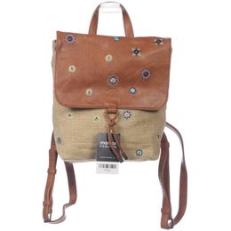 Desigual Damen Rucksack, braun, Gr.