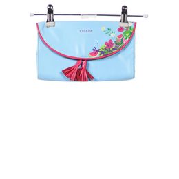 Escada Damen Handtasche, blau, Gr.