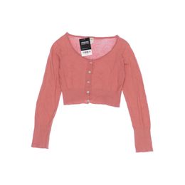 hessnatur Damen Strickjacke, pink, Gr. 140