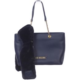 Love Moschino Damen Handtasche, marineblau, Gr.