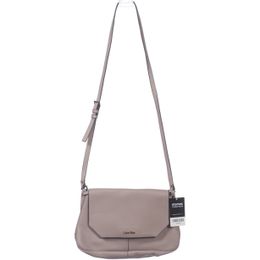 Calvin Klein Jeans Damen Handtasche, beige, Gr.