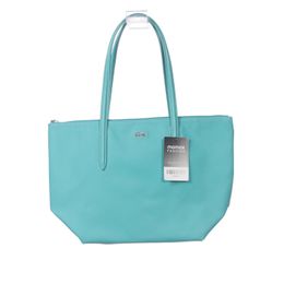 Lacoste Damen Handtasche, türkis, Gr.