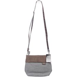 Zwei Damen Handtasche, grau, Gr.