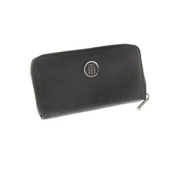 Tommy Hilfiger Damen Portemonnaie, schwarz, Gr.