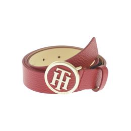 Tommy Hilfiger Damen Gürtel, rot, Gr. 80