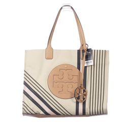 Tory Burch Damen Handtasche, cremeweiß, Gr.