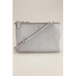 MCM Damen Handtasche, silber, Gr.