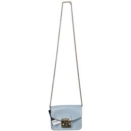 Furla Damen Handtasche, hellblau, Gr.