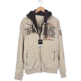 CAMP DAVID Herren Jacke, beige, Gr. 54