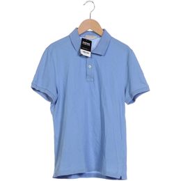 Moncler Herren Poloshirt, blau, Gr. 46