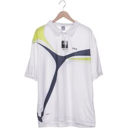 Fila Herren Poloshirt, weiß, Gr. 56