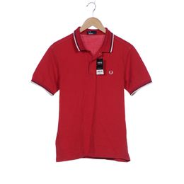 Fred Perry Herren Poloshirt, rot, Gr. 48