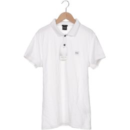 BOSS by Hugo BOSS Herren Poloshirt, weiß, Gr. 48