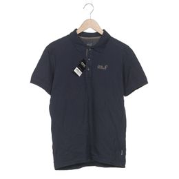 Jack Wolfskin Herren Poloshirt, marineblau, Gr. 48