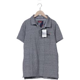 Superdry Herren Poloshirt, grau, Gr. 54