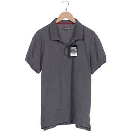 CAMP DAVID Herren Poloshirt, grau, Gr. 54