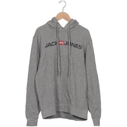 Jack & Jones Jack & Jones Herren Kapuzenpullover, grau, Gr. 48