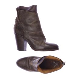 Moma Damen Stiefelette, braun, Gr. 41