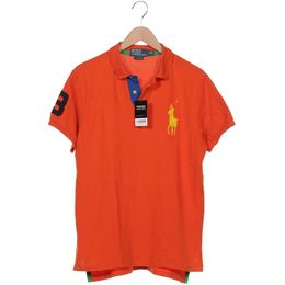 Polo Ralph Lauren Herren Poloshirt, orange, Gr. 52