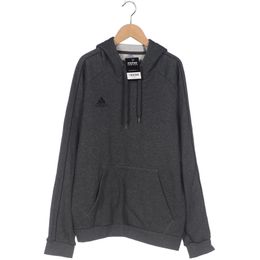 Adidas Herren Kapuzenpullover, grau, Gr. 52