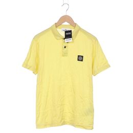 Stone Island Herren Poloshirt, gelb, Gr. 52