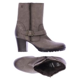 Caprice Damen Stiefelette, grau, Gr. 5