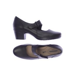 Clarks Damen Pumps, schwarz, Gr. 40